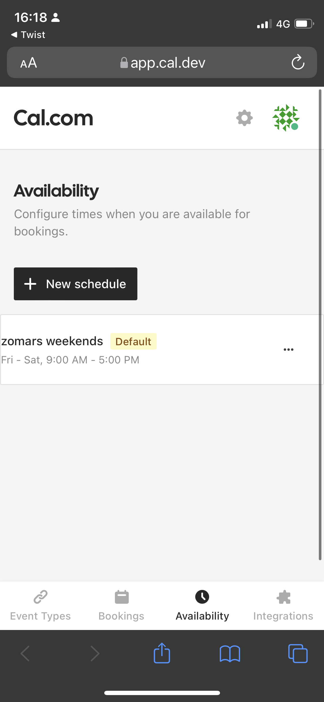 Advanced availability follow up design improvements · Issue #2182 · calcom/cal.com · GitHub