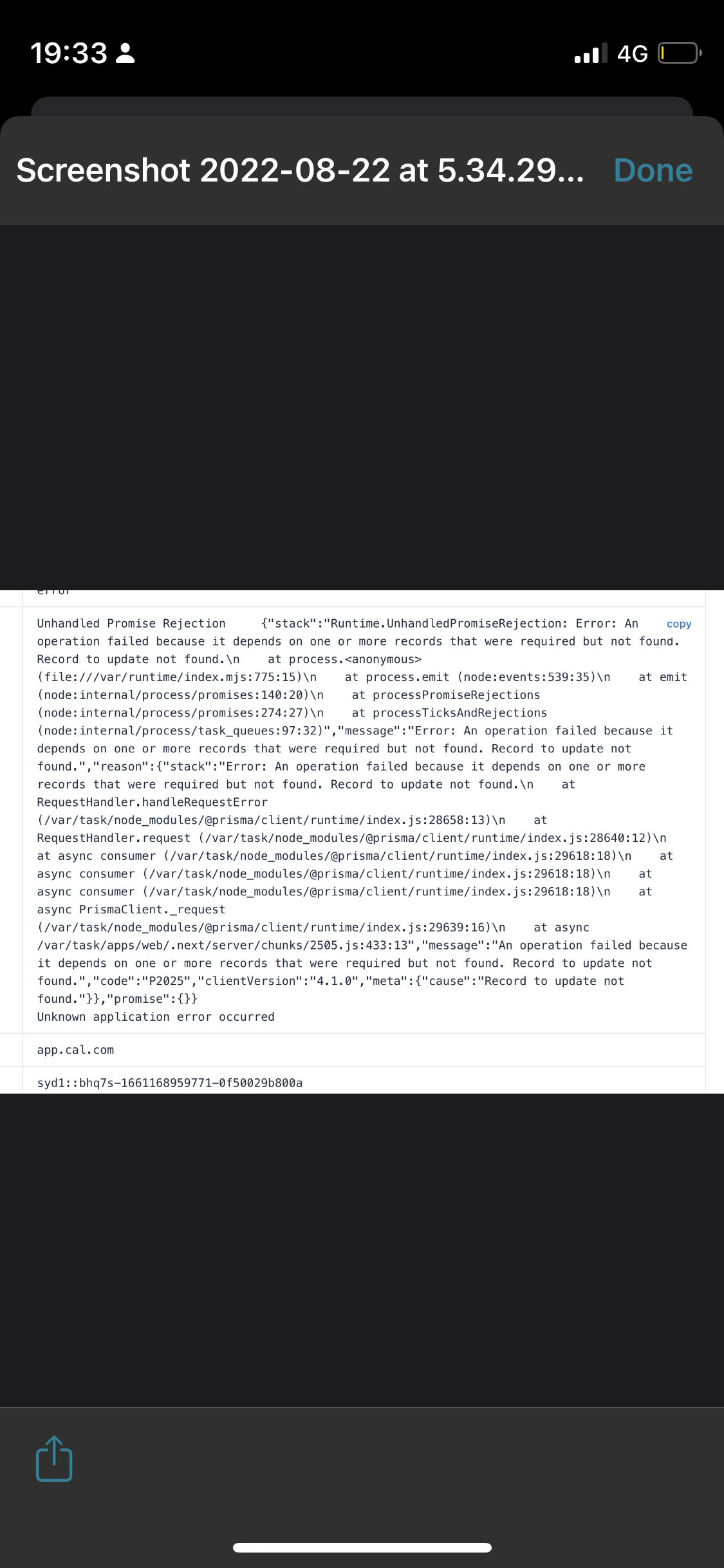 Reschedule Unexpected Error · Issue 3928 · Calcom · Github 