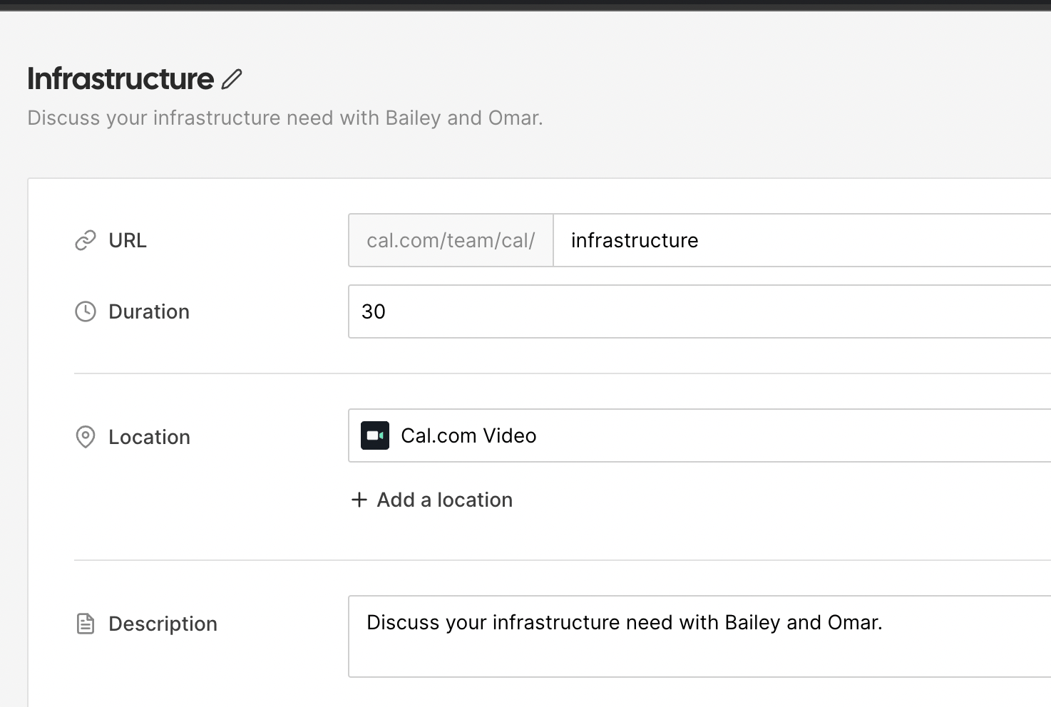 Description Missing On Team Events · Issue 3940 · Calcom · Github 