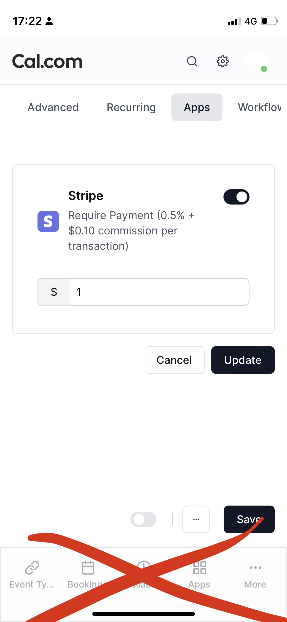 Mobile Hide Bottom Nav On Any Sub Page · Issue 4398 · Calcom