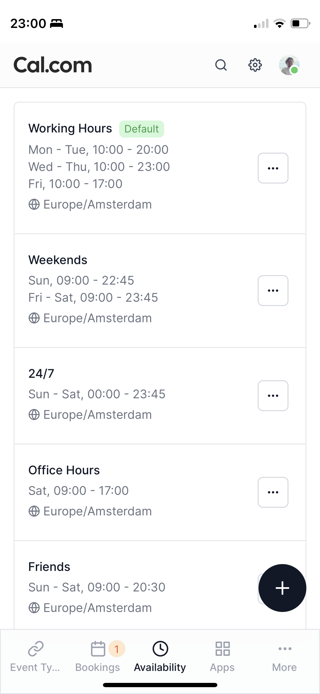 Cal 1156 Make Availability Skeleton Look More Like Content · Issue 7410 · Calcom 4761