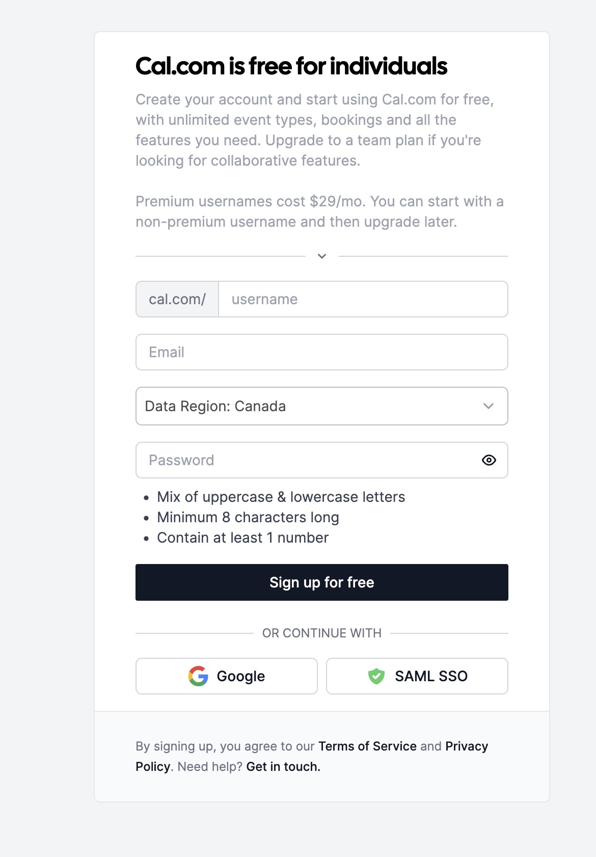 [CAL-1370] RFC: DB Region select in signup · Issue #8008 · calcom/cal.com · GitHub
