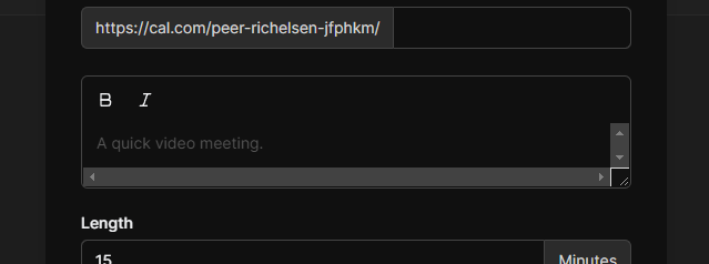 [CAL-1486] windows: scroll bar · Issue #8254 · calcom/cal.com · GitHub