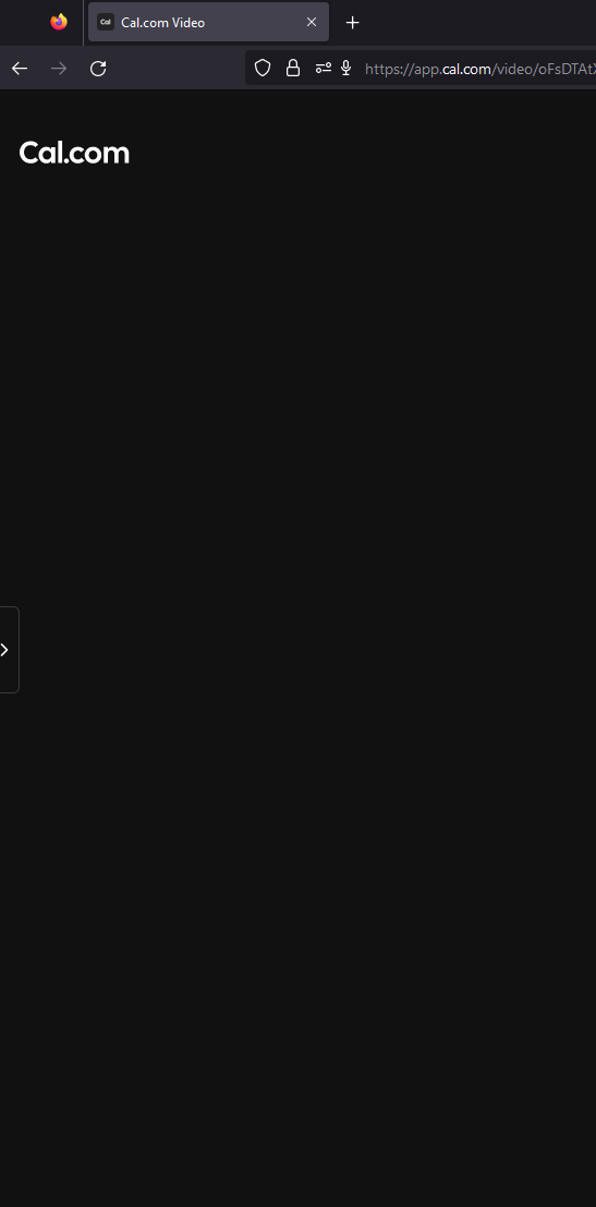 UI Issue with Scrollbar: Cal Video on Firefox · Issue #10332 · calcom/cal.com · GitHub