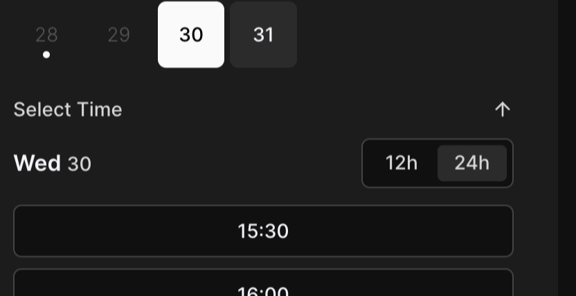 Remove Select Time Toggle In Email Embed Generator · Issue 10994 · Calcom · Github