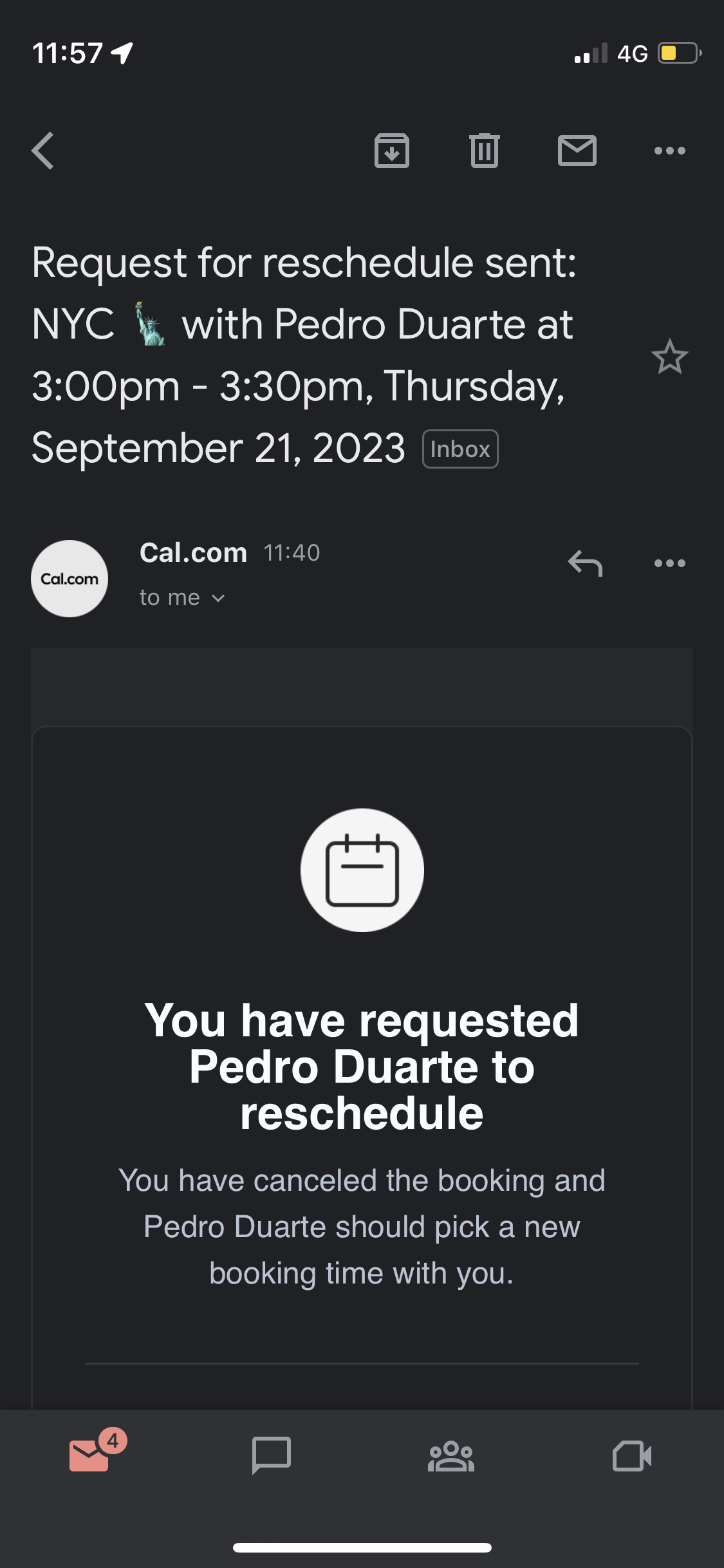 [CAL-2480] bug: request for reschedule did not ca cancel initially meeting · Issue #11397 ...