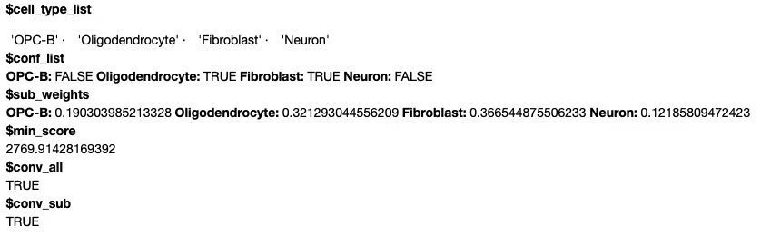 which celltype list is recommended for each pixel in multi-mode? sub_weights or subseting ...