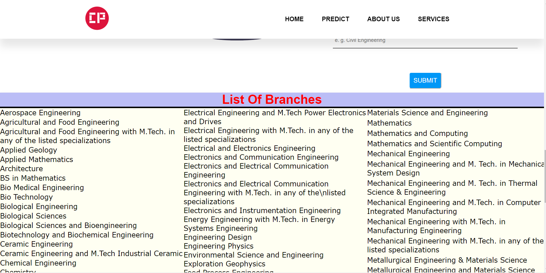 GitHub - Ishika63/COLLEGE-PREDICTOR: College Predictor is a web application built with Flask ...