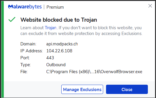 [Bug (Windows)] api.modpacks.ch detected as Trojan · Issue #401 · FTBTeam/FTB-App · GitHub
