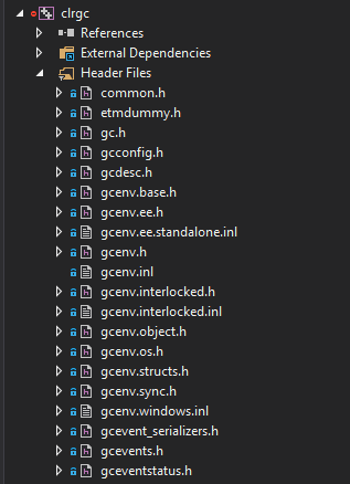 [Infrastructure] Add header files to native Visual Studio coreclr projects · Issue #9234 ...