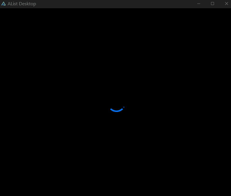 软件启动失败，一直转圈 · Issue #7 · AlistGo/desktop-release · GitHub