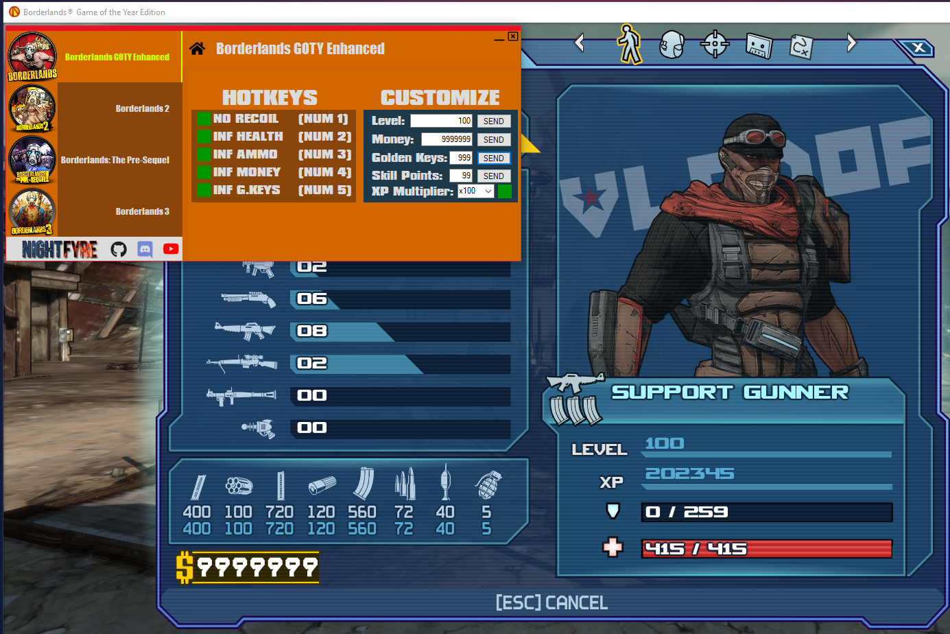 GitHub - xCENTx/Borderlands-Series-Trainer-STEAM-