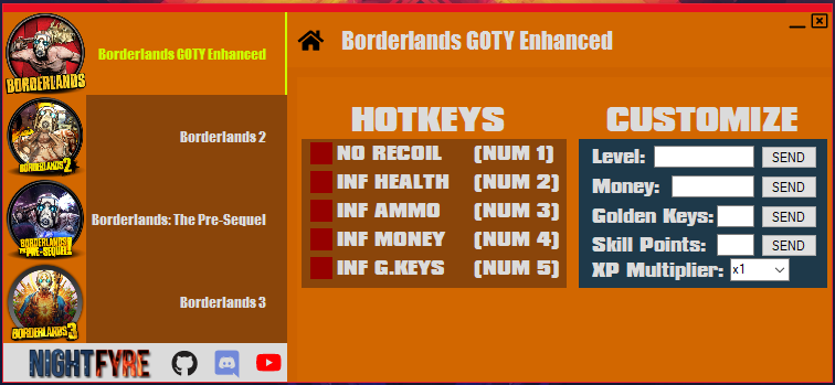GitHub - xCENTx/Borderlands-Series-Trainer-STEAM-
