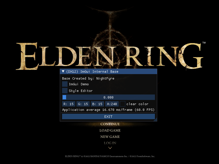 GitHub - NightFyre/DX12-ImGui-Internal-Hook: Complete DX12 Internal Hook w/ Dear ImGui