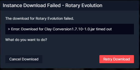 [Enhancement] Manual Download · Issue #1520 · gorilla-devs/GDLauncher · GitHub