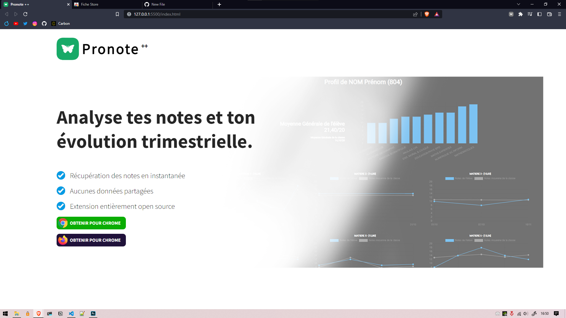GitHub - GatienFrenchDev/site-pronote-pp: Le site web pour mon extension Pronote
