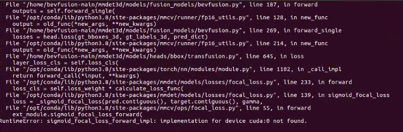 CUDA Memory Issue · Issue #188 · mit-han-lab/bevfusion · GitHub