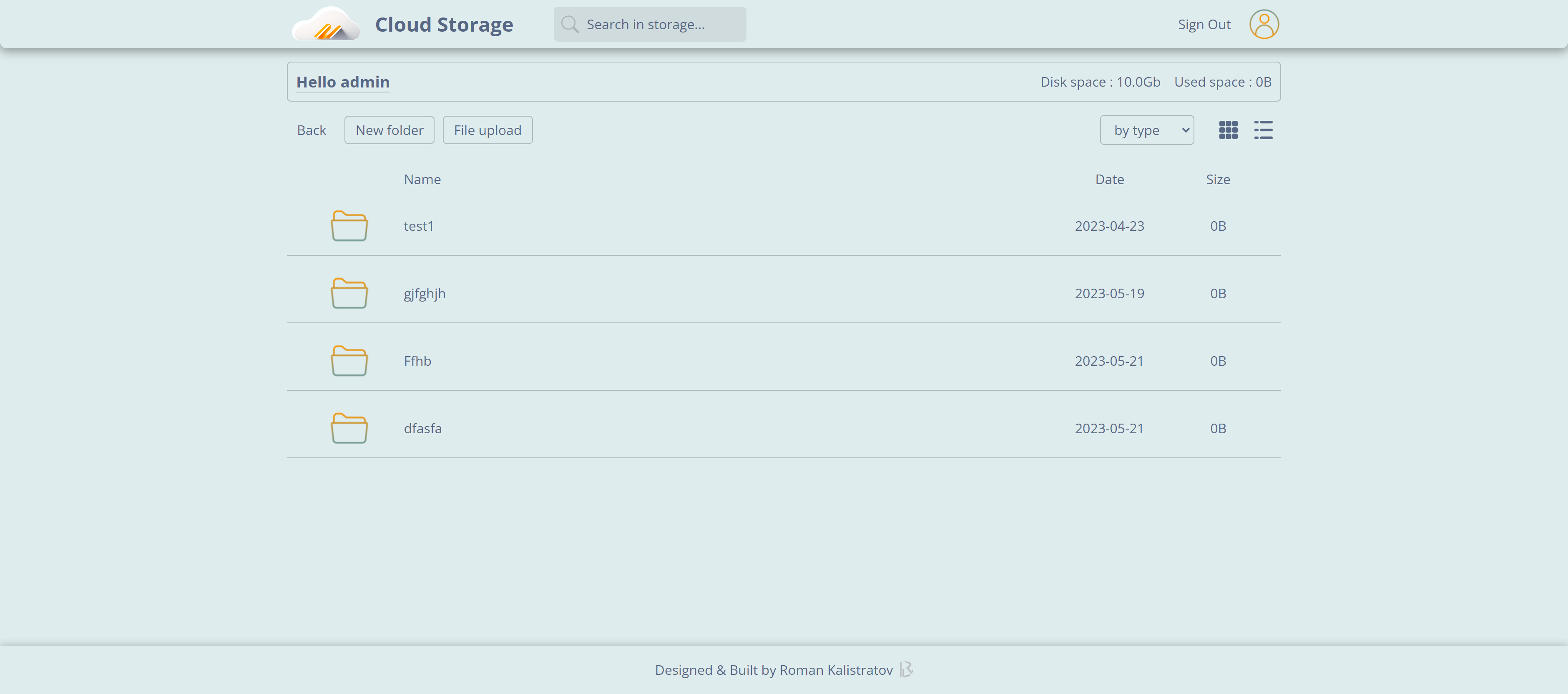 GitHub - roman-kalistratov/cloud-storage: fullstack mern cloud storage app