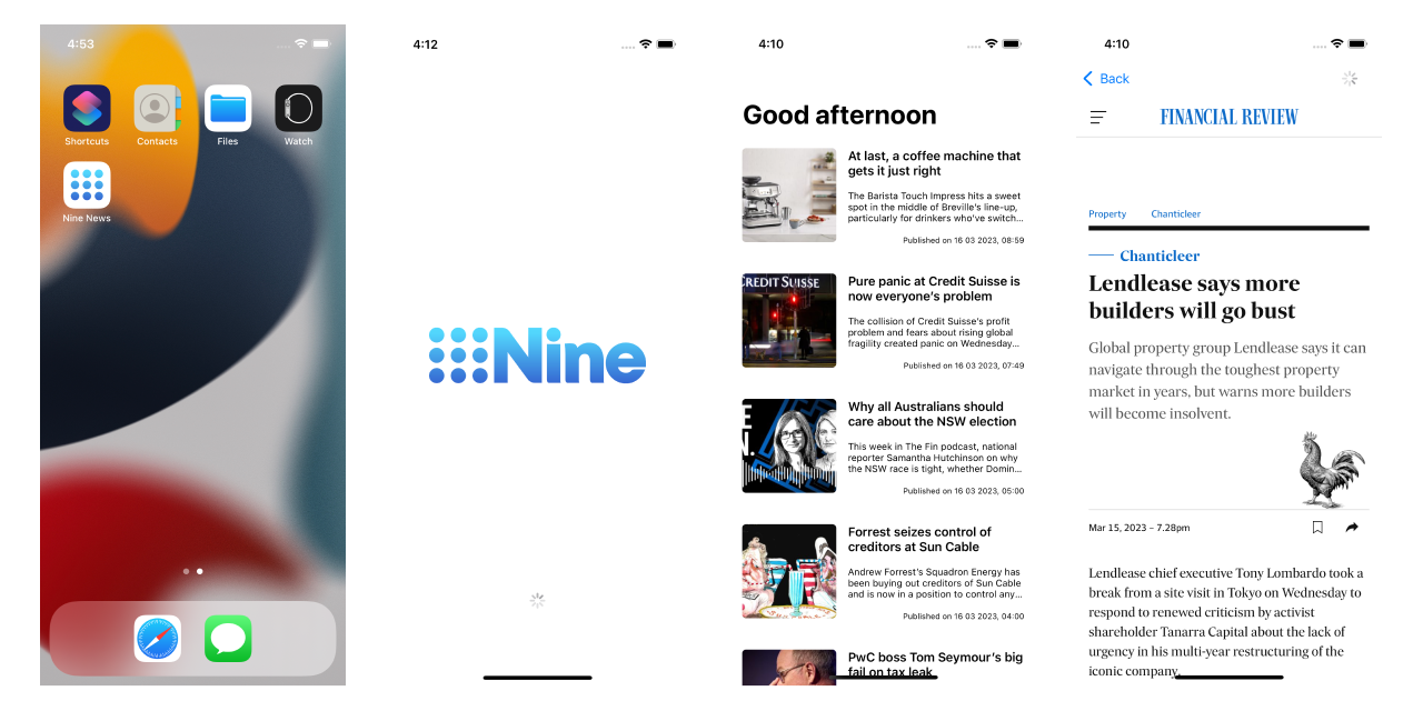 GitHub - shawn-frank/nine-news-sample-app-iOS: A test project developed ...