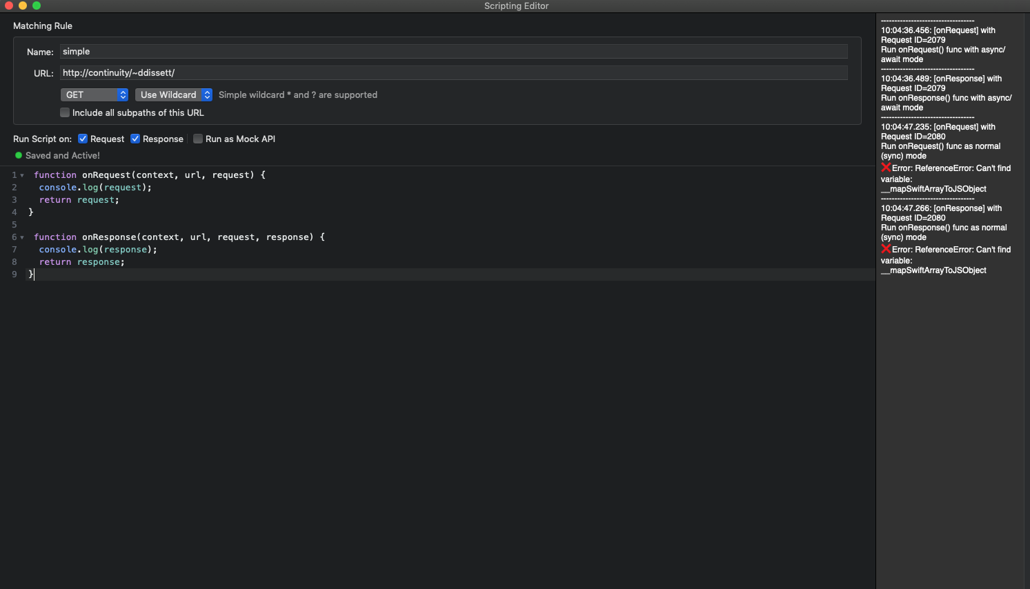 scripting always fails with reference to __mapSwiftArrayToJSObject unless async · Issue #1341 ...