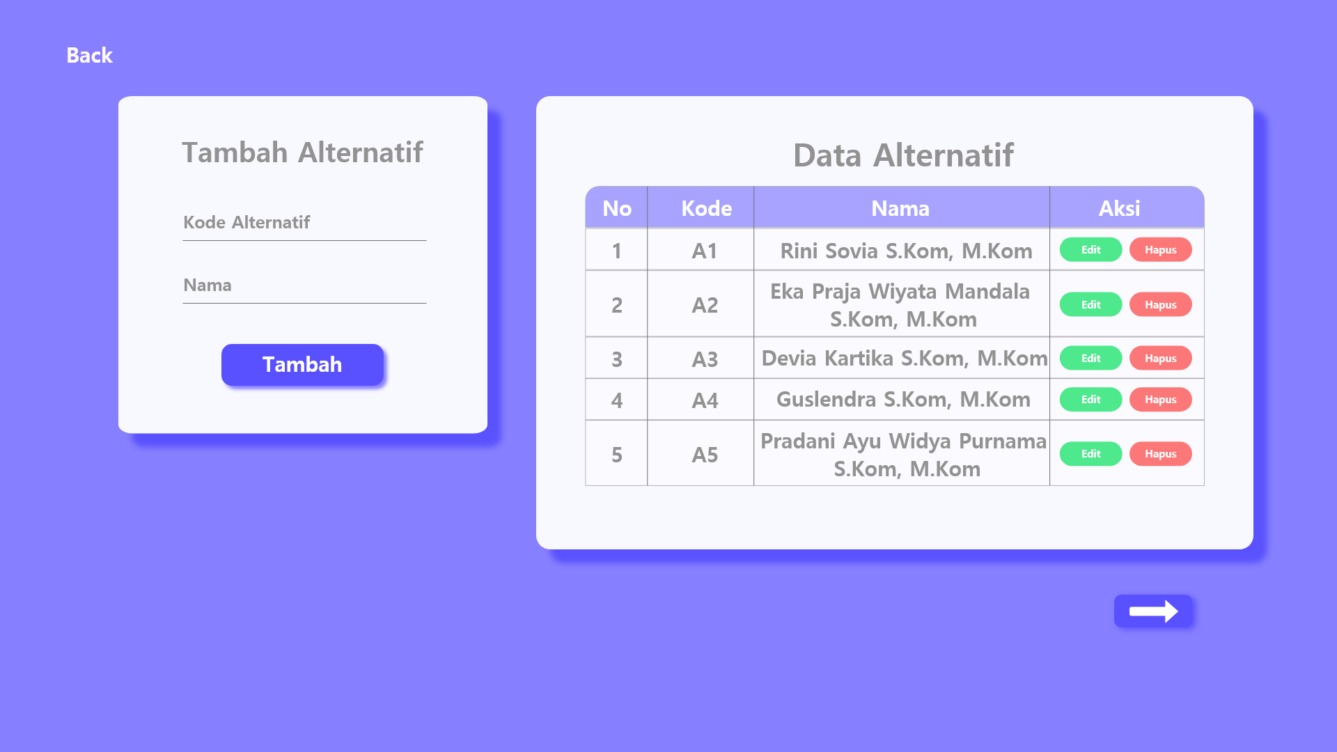 GitHub - fransalfiando24/SPK-dosen-terfavorit-metode-SAW
