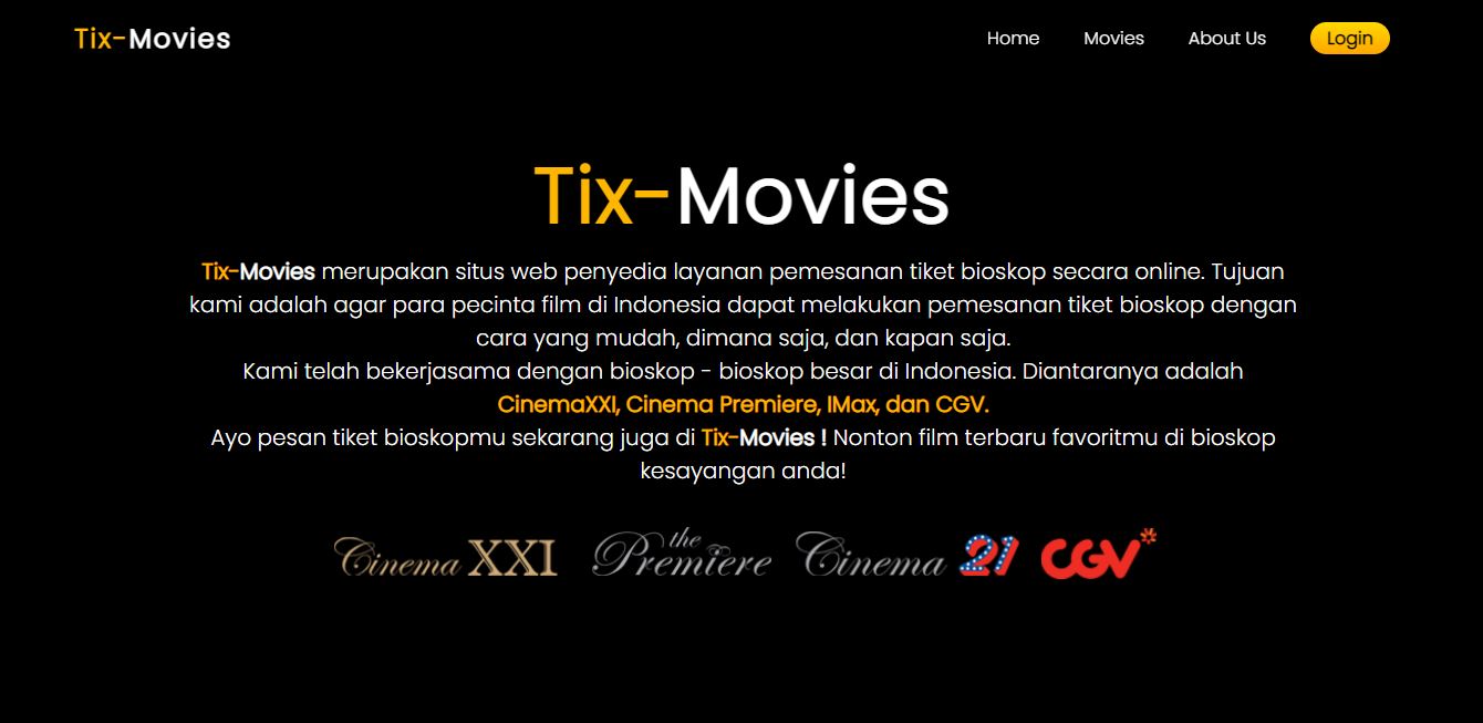 GitHub - fransalfiando24/tix-movies: Movies Ticket Website