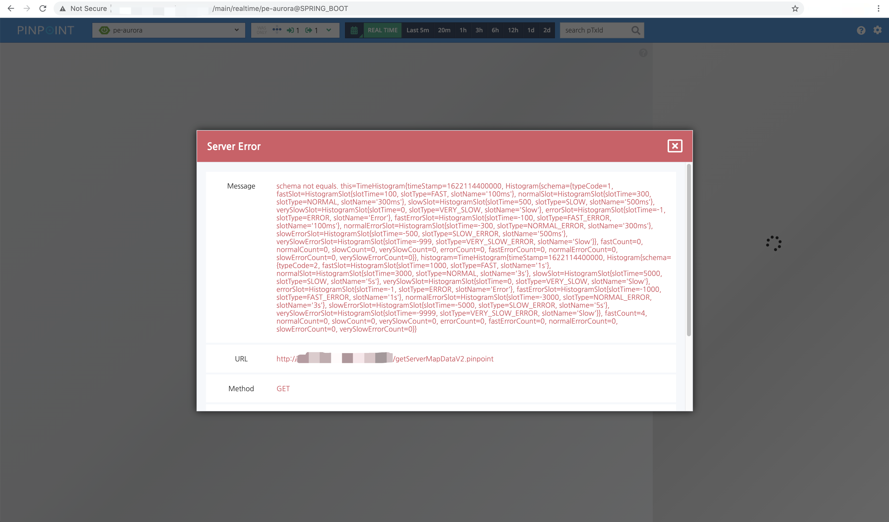 java.lang.IllegalArgumentException: schema not equals. · Issue #7900 · pinpoint-apm/pinpoint ...