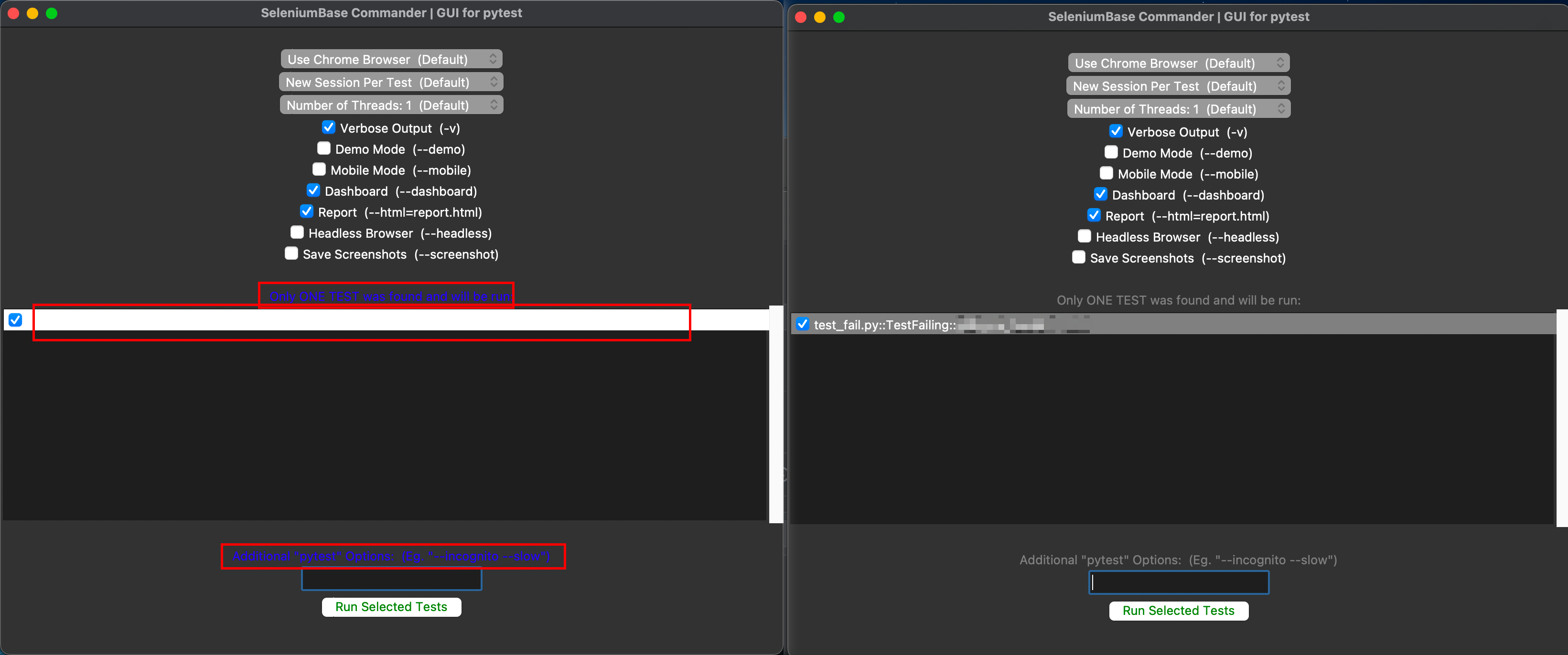 Suggestion to adjust color scheme for sbase GUI in Mac's dark mode. · Issue #1862 · seleniumbase ...