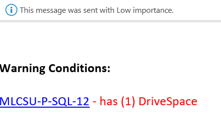 Inspector - Email priority is always Low. · Issue #213 · SQLUndercover ...