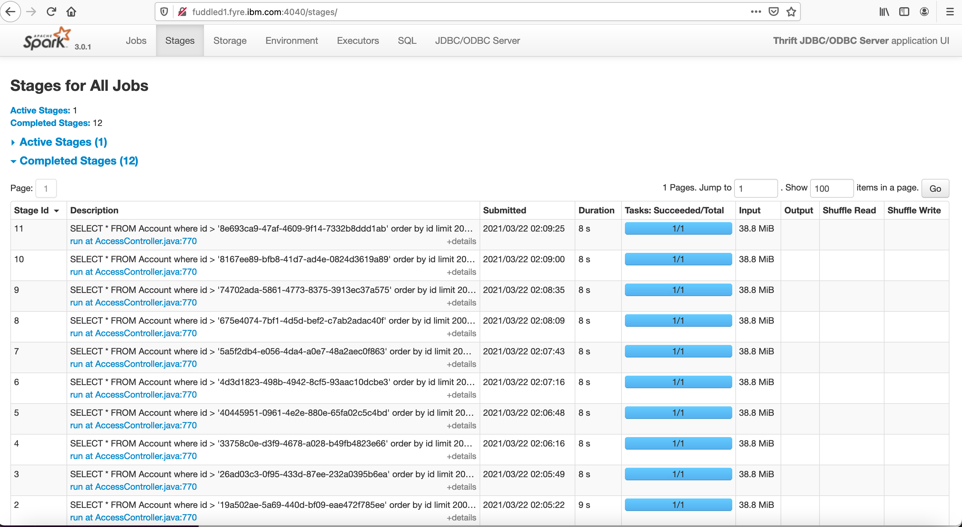 Reading from iceberg table through spark thrift server using jdbc ...