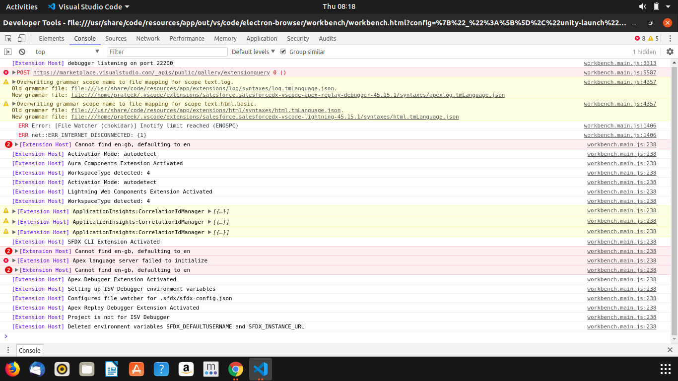 Apex Replay Debugger: Error: spawn ENOTDIR on Ubuntu 18.10 · Issue #1381 · forcedotcom ...