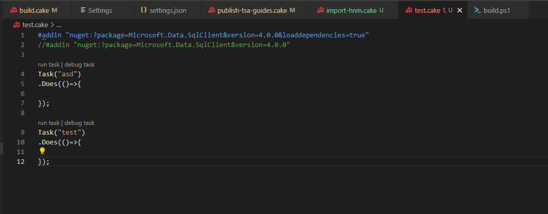 Omnisharp Errors on non CIL assemblies · Issue #166 · cake-build/bakery · GitHub