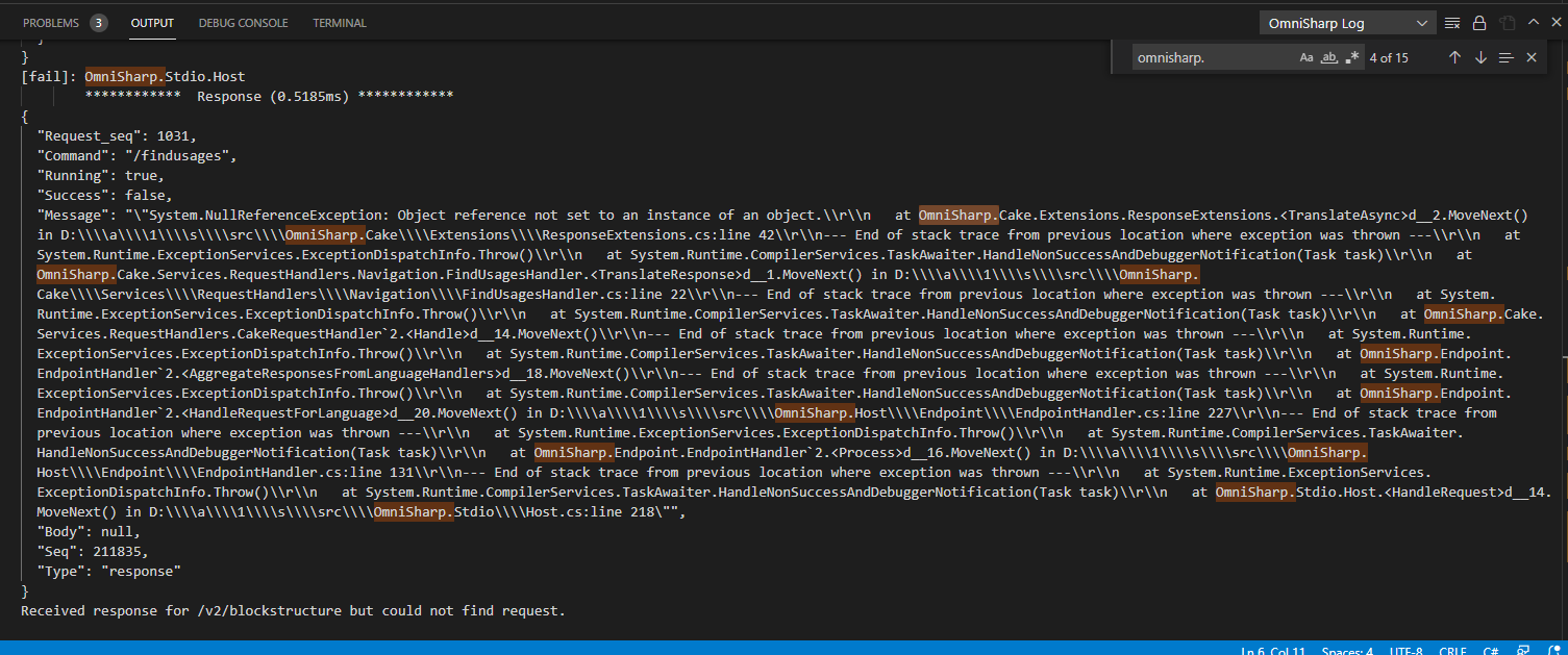 Omnisharp Errors on non CIL assemblies · Issue #166 · cake-build/bakery · GitHub