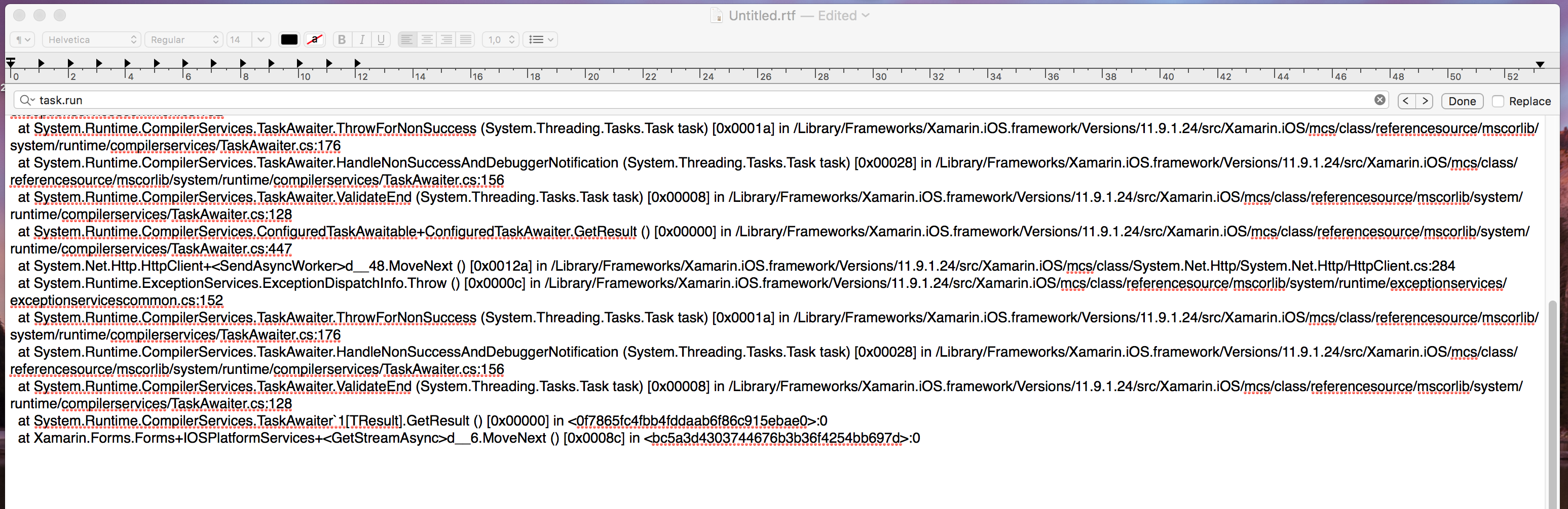 Xamarin Forms crash in IOS project do not stop at exception line - do ...