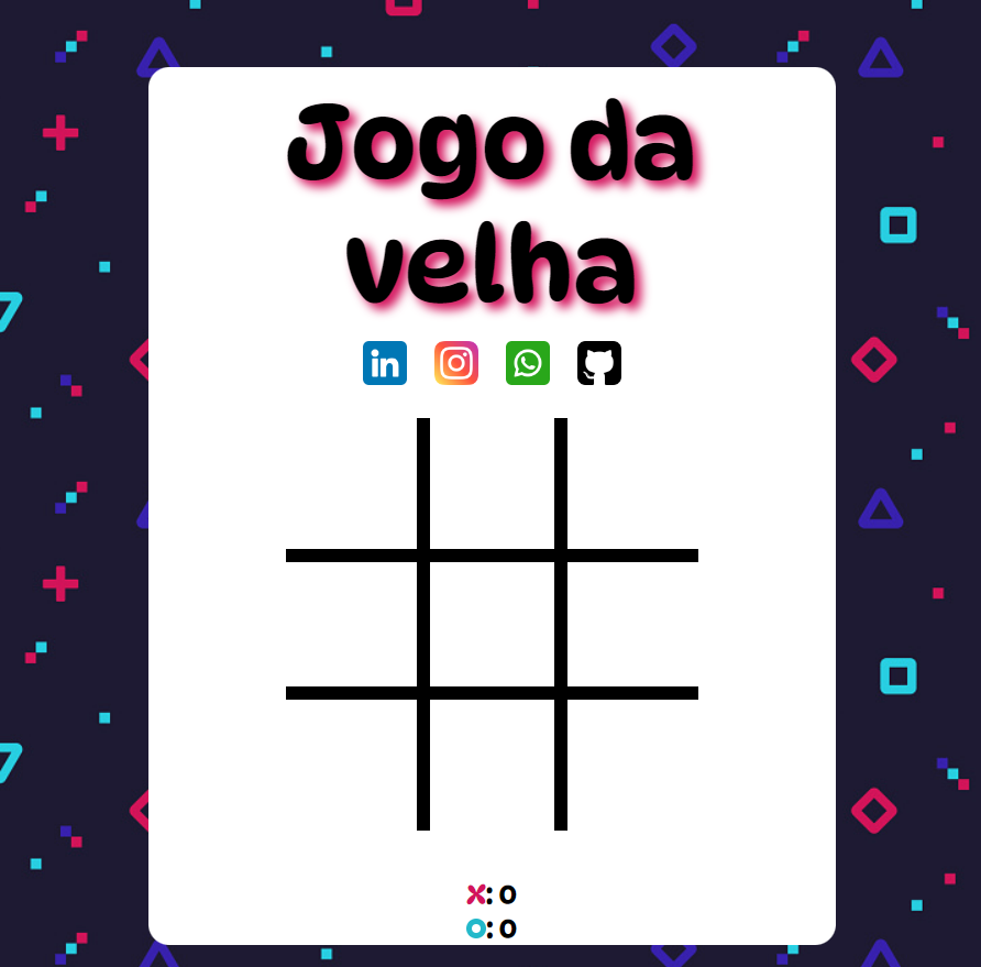 GitHub - lucascoderj/projeto-jogo-da-velha: #HTML5, #CSS3 E #JAVASCRIPT | Dando continuidade nos ...