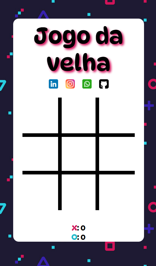 GitHub - lucascoderj/projeto-jogo-da-velha: #HTML5, #CSS3 E #JAVASCRIPT | Dando continuidade nos ...