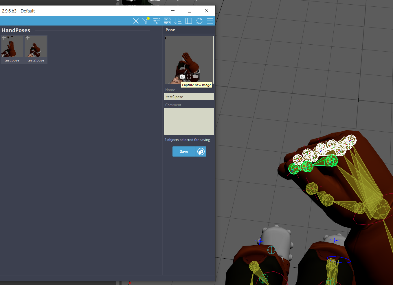 MUST SET KEYFRAME ON SELECTION to capture snapshot OTHERWISE resets the pose. Maya 2022.1 ...