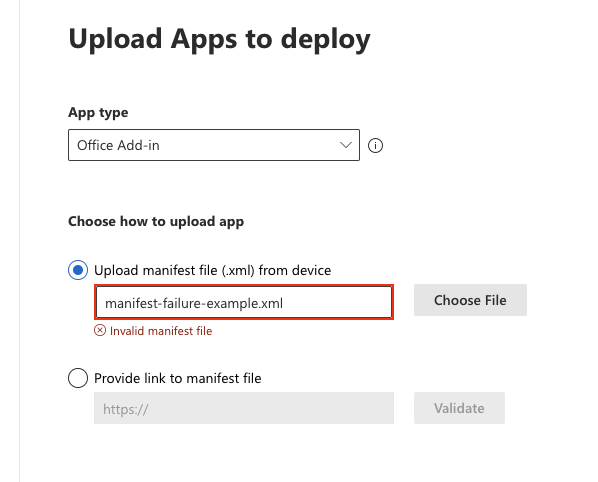 `OnMessageCompose` LaunchEvent in manifest fails validation when uploading to admin center ...