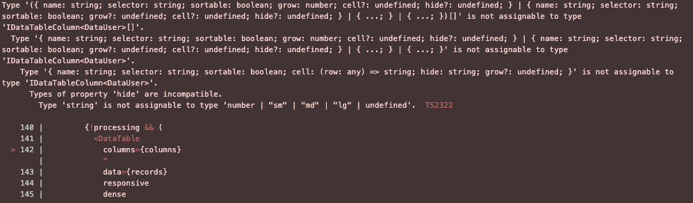 Responsive Hide Columns · Issue #136 · jbetancur/react-data-table-component · GitHub
