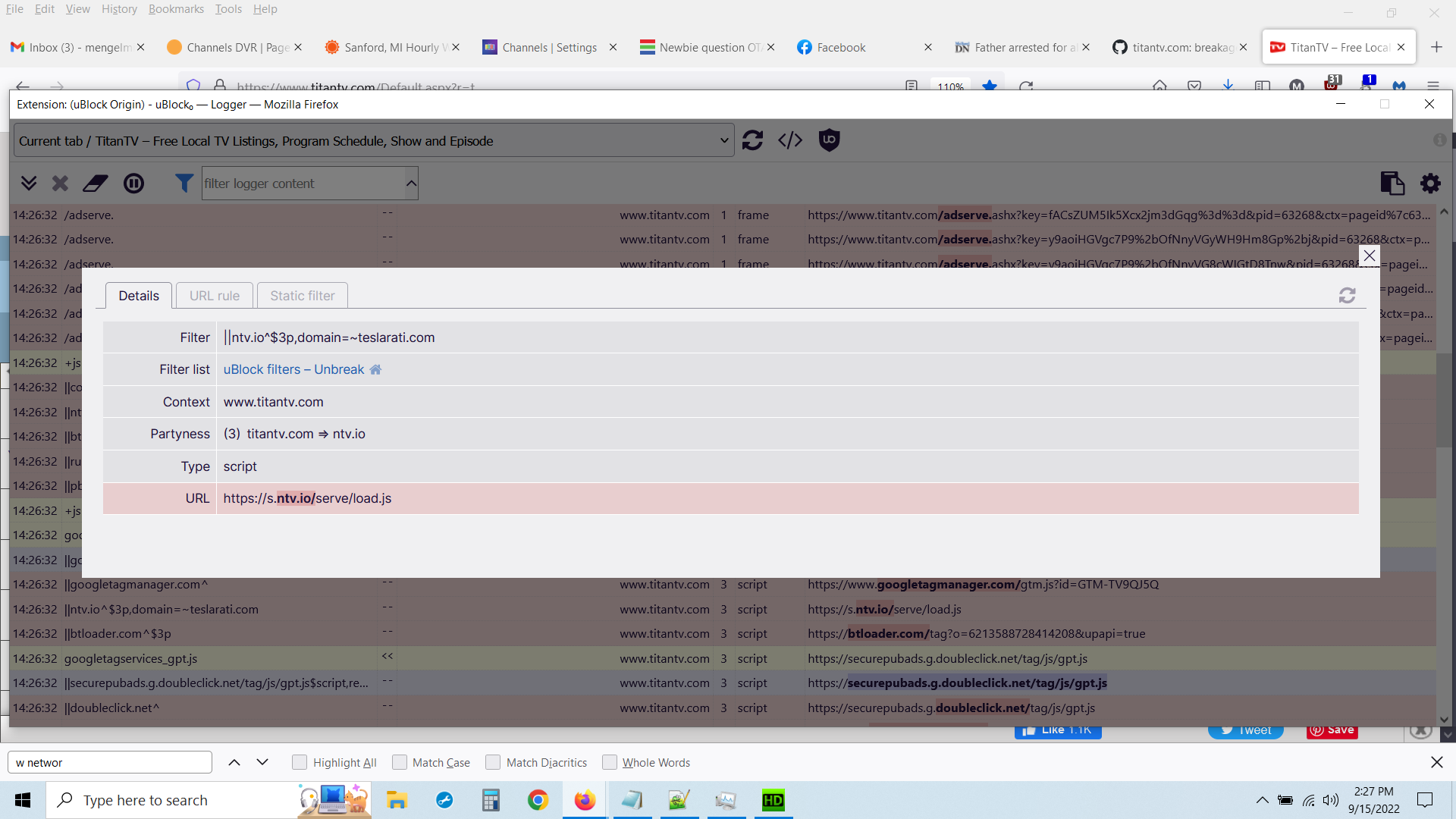 titantv.com: breakage · Issue #14848 · uBlockOrigin/uAssets · GitHub