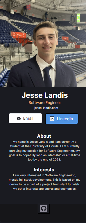 GitHub - jesse0980/Digital-Business-Card: First React project creating ...