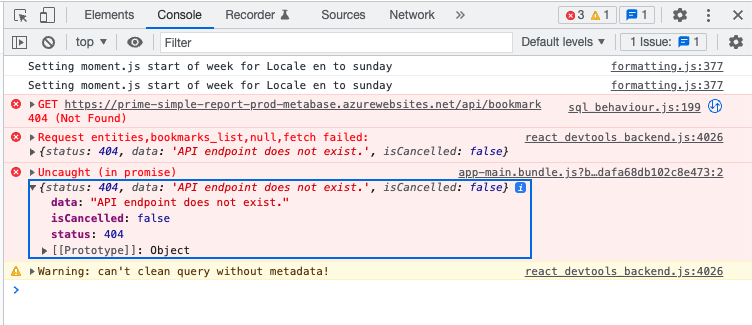 Metabase fails to load OR redirects me to setup screen · Issue #22746 ...