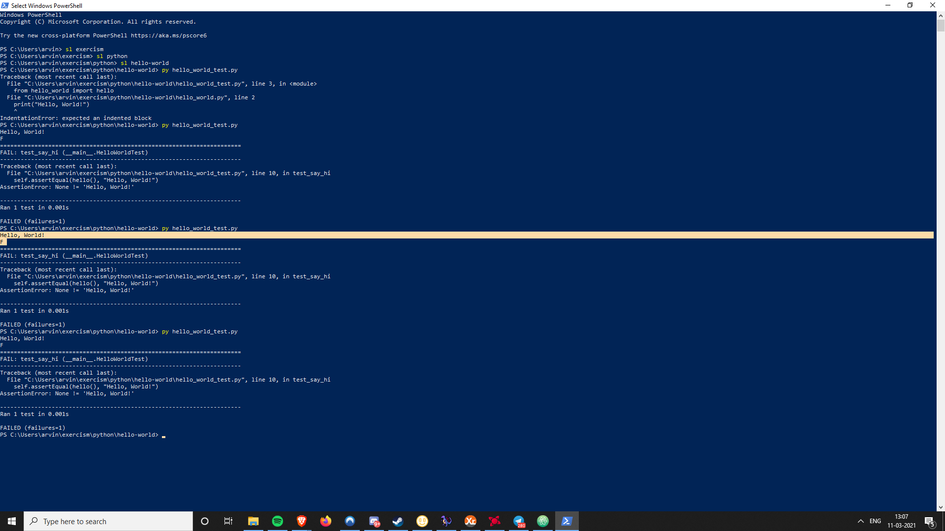 Can T Figure Out Where To Input My Exercise Python · Issue 5489 · Exercism Exercism · Github