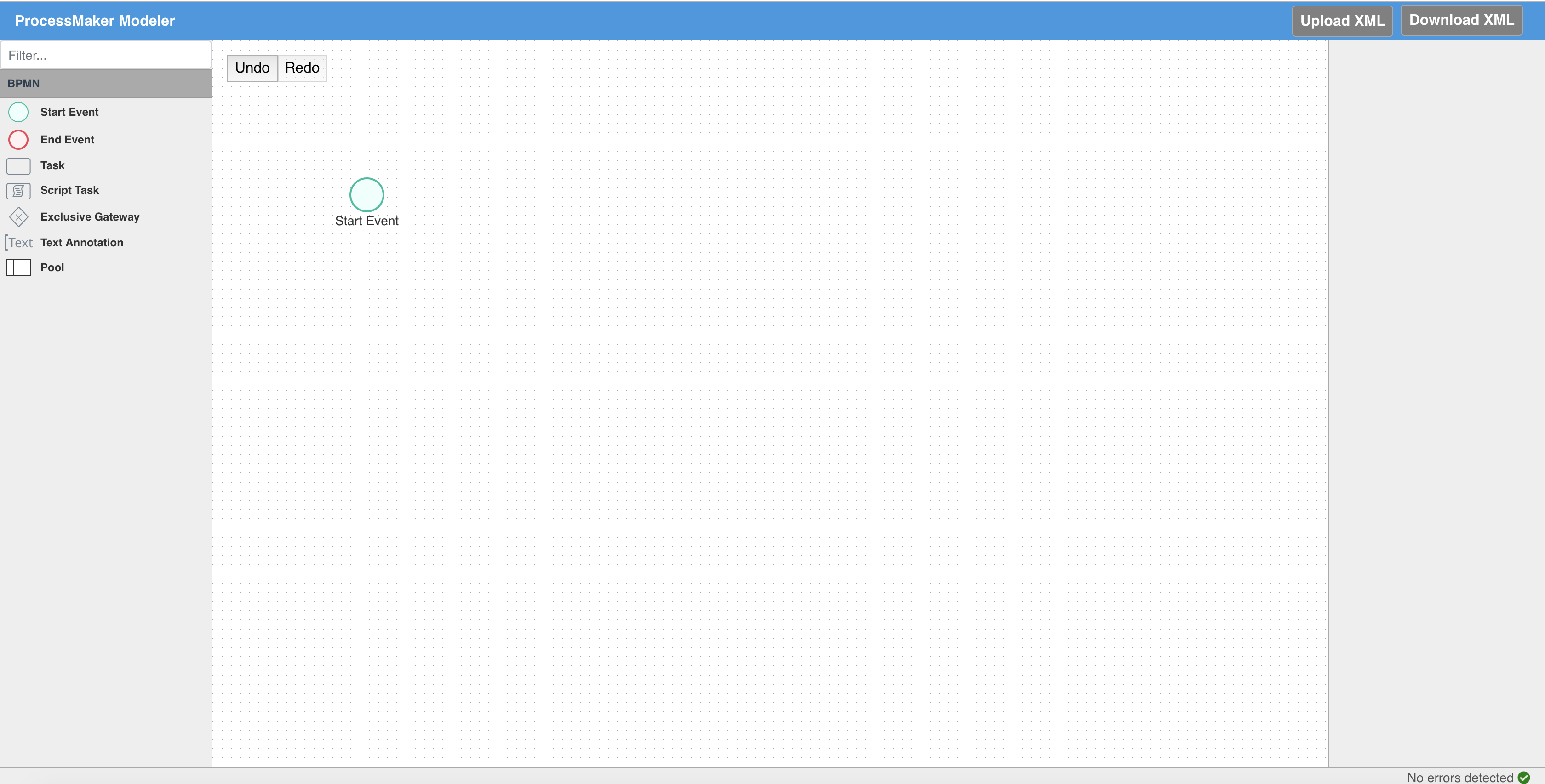 Unable to select process to edit in inspector panel · Issue #113 · ProcessMaker/modeler · GitHub