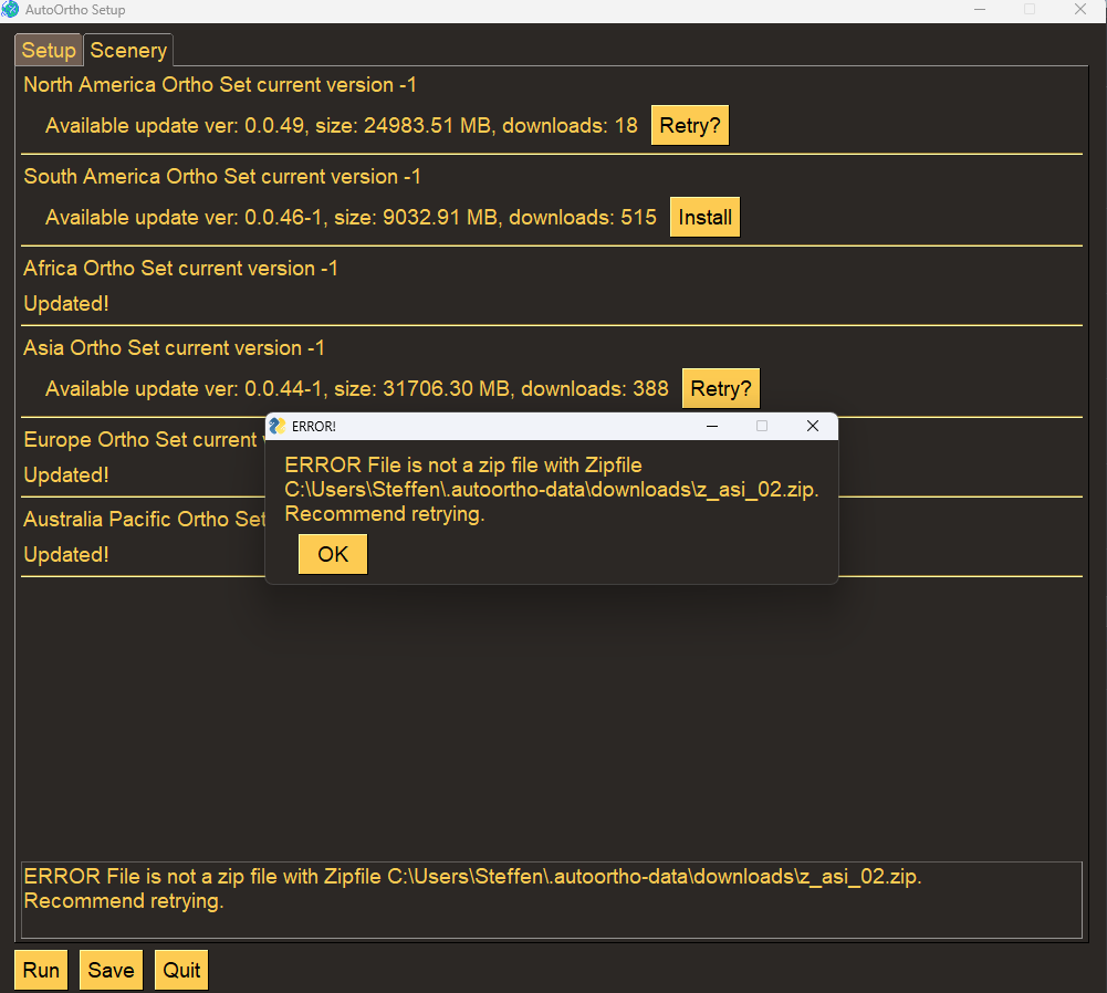Cannot download current set for North America · Issue #114 · kubilus1/autoortho · GitHub