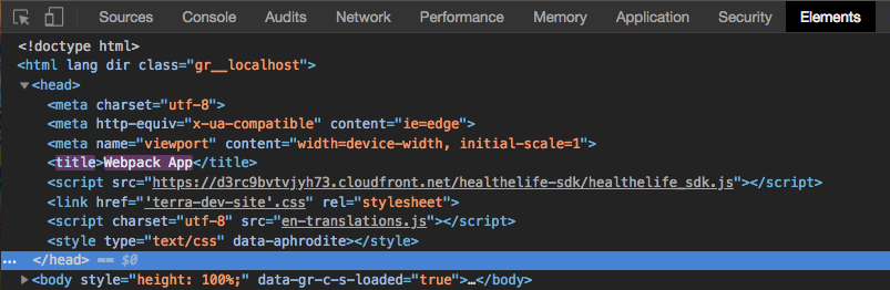 Custom index template support · Issue #125 · cerner/terra-dev-site · GitHub