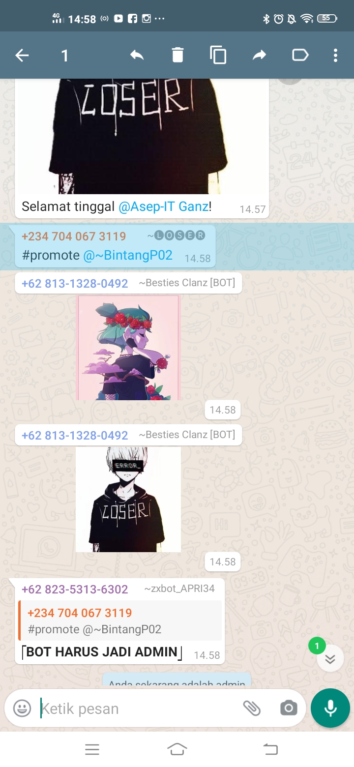 Fitur Promote + demote +antilink +welcome +toimg +ttp +attpEror..! · Issue #169 · Nurutomo/wabot ...