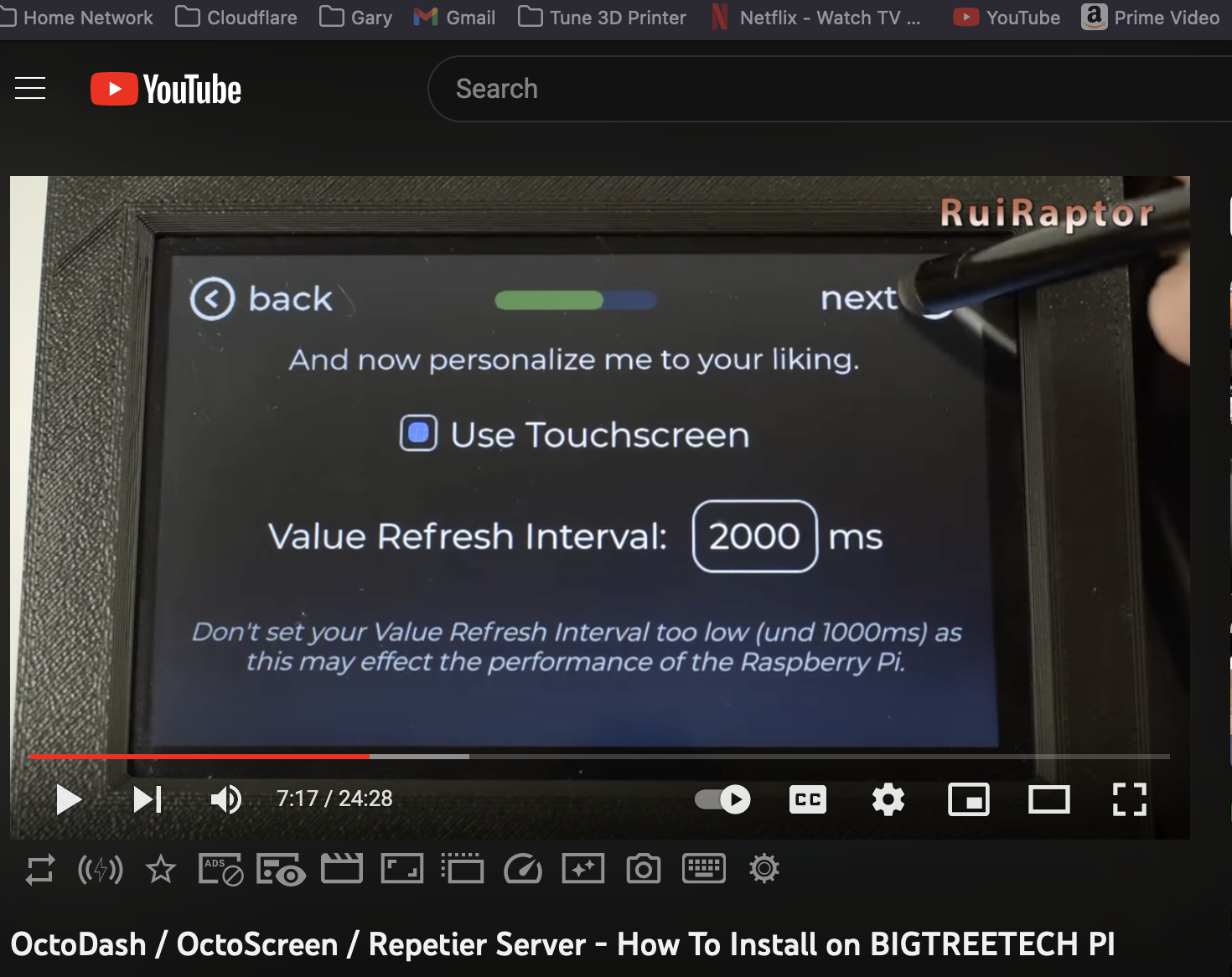 BTT pi TFT50 Touch Screen not working... · Issue #3707 · UnchartedBull/OctoDash · GitHub