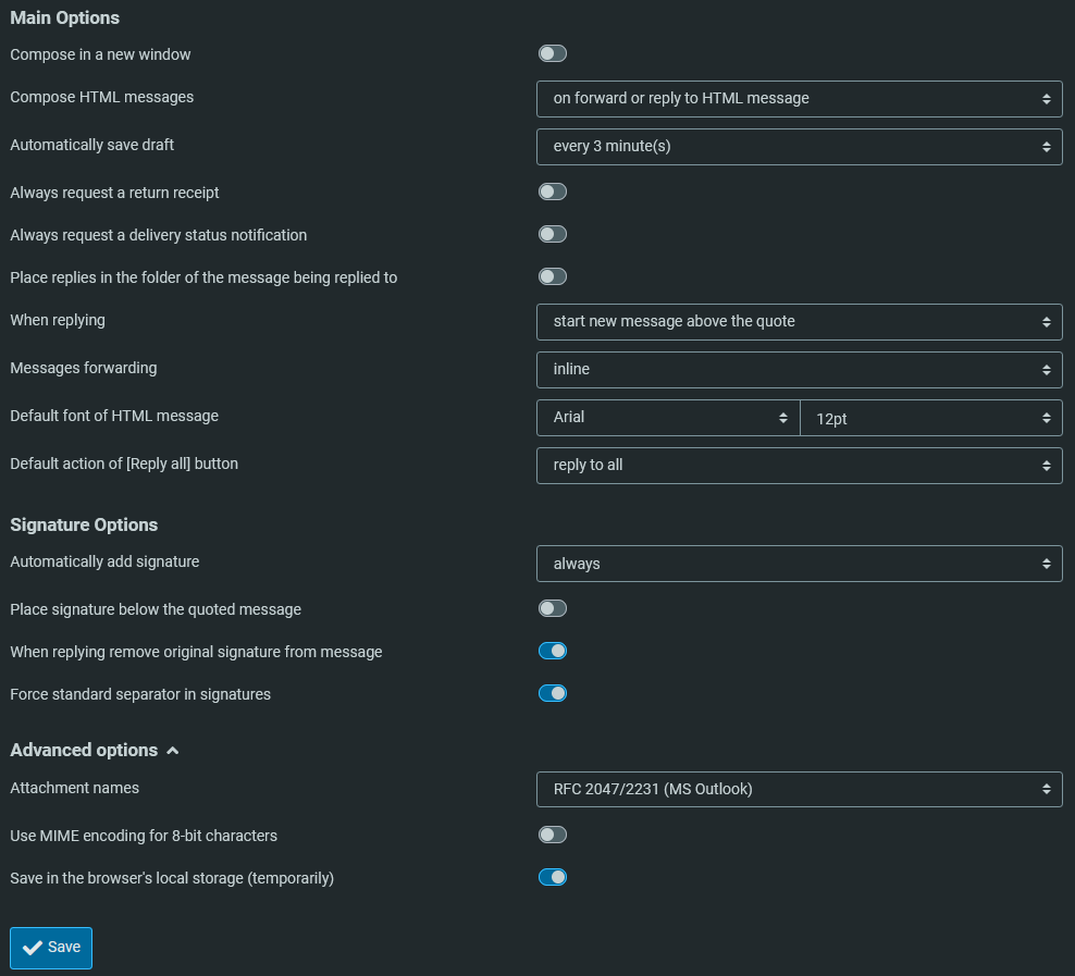 Feature Request; Default word wrap behavior · Issue #8294 · roundcube/roundcubemail · GitHub