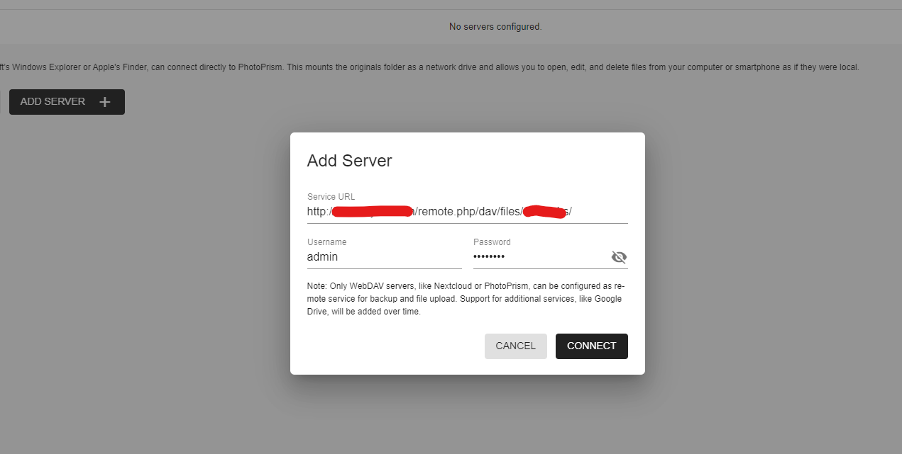 Webdav Nextcloud Not working · Issue #2274 · photoprism/photoprism · GitHub